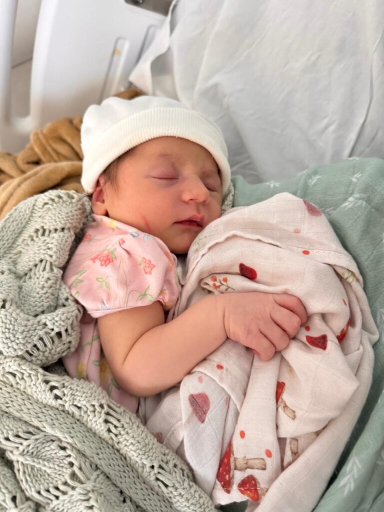 Madalena é o nome do primeiro bebê nascido em 2026 no Hospital Materno ...